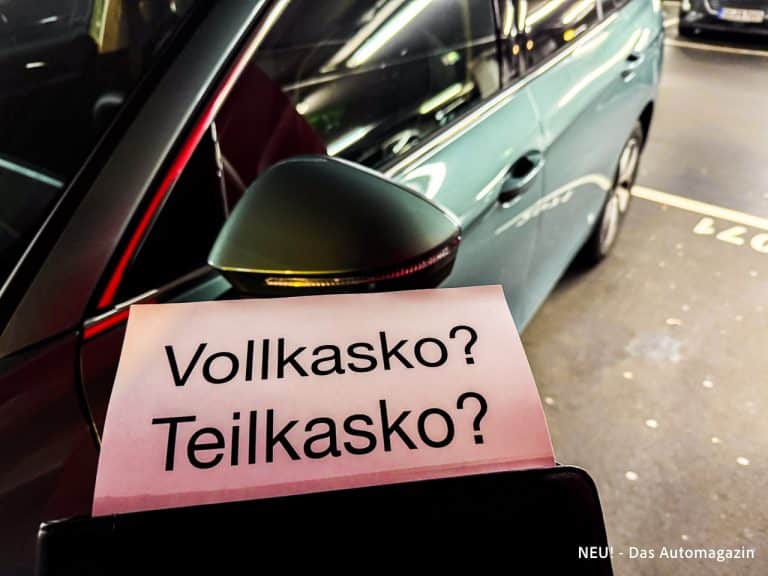 Unterschied zwischen Vollkasko zu Teilkasko